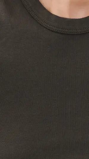 Enza Costa New Classic Supima Cotton Sleeveless Tee