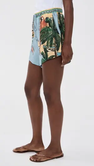 Farm Rio Beaches Path Shorts - Beaches Path Multicolor