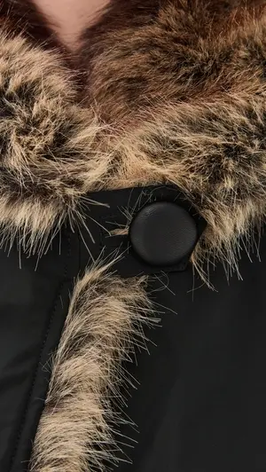 Isabel Marant Étoile Charone Jacket With Faux Fur Trim