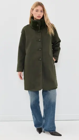 Velvet By Graham & Spencer Faux Suede Yves Coat