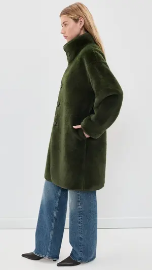 Velvet By Graham & Spencer Faux Suede Yves Coat