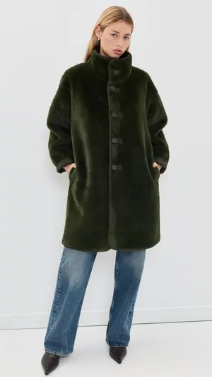 Velvet By Graham & Spencer Faux Suede Yves Coat