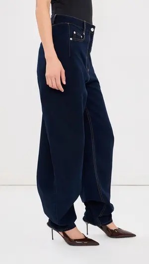 Tibi Aleda Denim Jeans