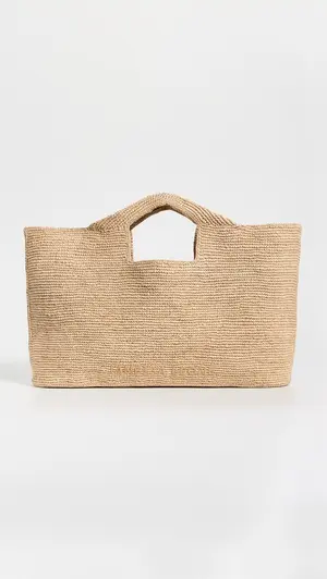 Janessa Leoné Andrea Bag Straw Woven Tote