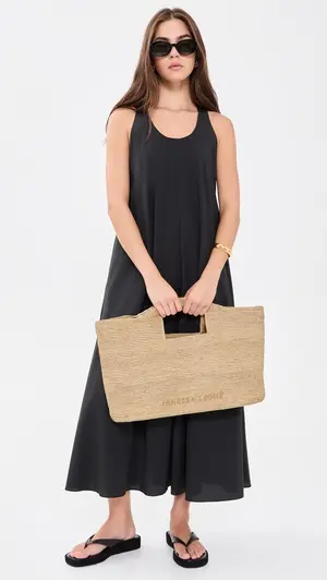 Janessa Leoné Andrea Bag Straw Woven Tote