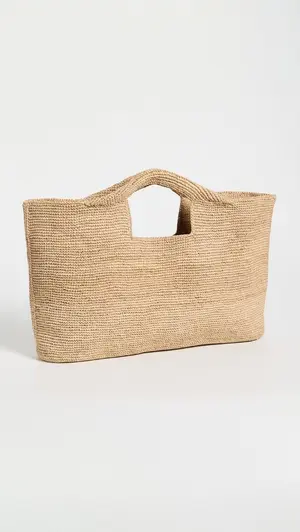 Janessa Leoné Andrea Bag Straw Woven Tote