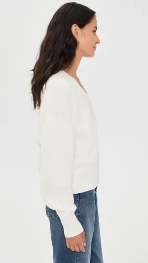 PISTOLA Nika Heavyweight V-neck Sweater