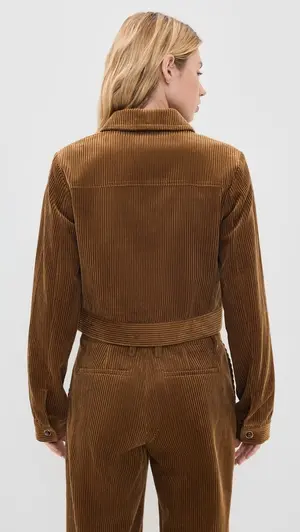 FRAME The Small Corduroy Jacket - Hazelnut