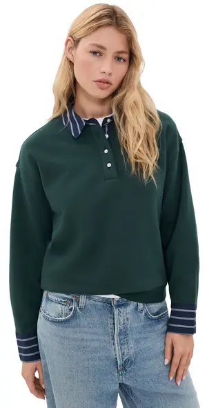 Rails Zavier Sweatshirt - Forest