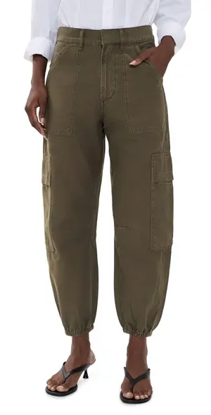 Citizens Of Humanity Ciela Bubble Utility Pants - Moss