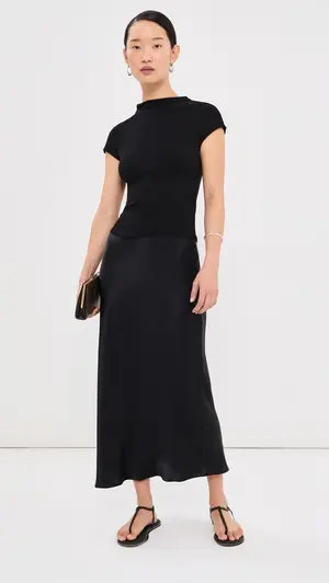 Sablyn Karlie Slit Neck Tee