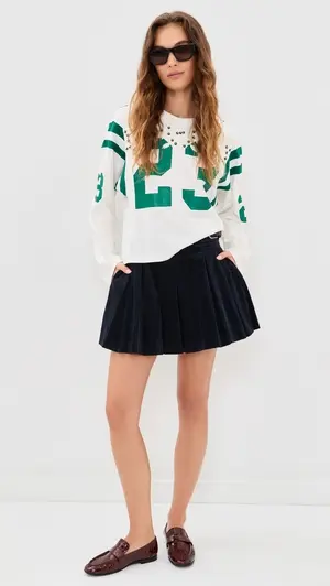 Sea Garrett Corduroy Miniskirt