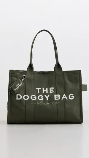 Marc Jacobs Doggy Bag Canvas Tote - Forest