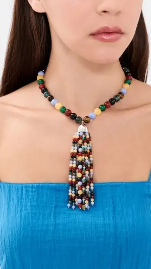 JULIETTA Delfina Tasseled Necklace