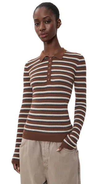 HERSKIND Milo Cashmere Knit Polo