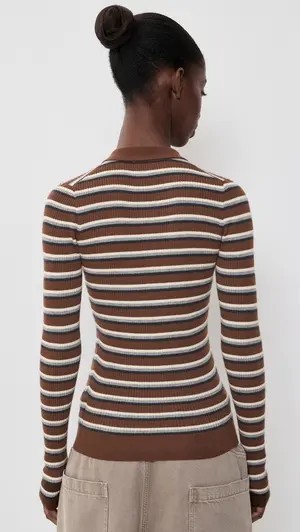 HERSKIND Milo Cashmere Knit Polo