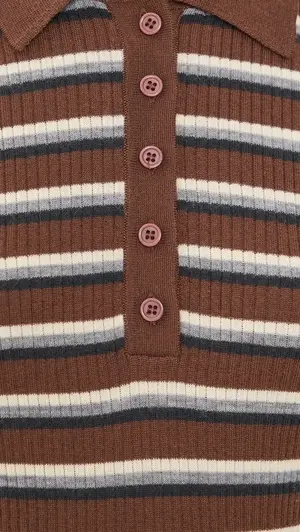 HERSKIND Milo Cashmere Knit Polo