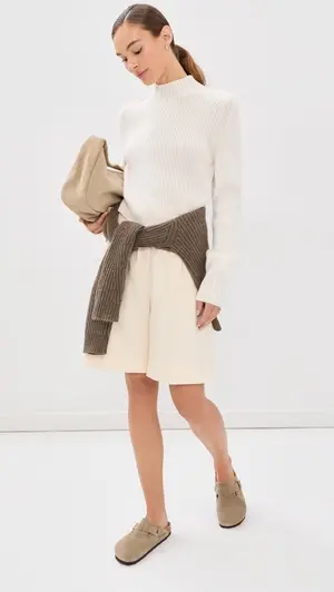 Le Kasha Chiba Cashmere Mock Neck Sweater