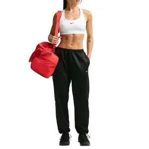 Nike Studio Fleece Therma-fit Mid-rise Pants - Black/white
