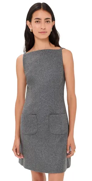 Sandy Liang Carlisle Dress - Grey