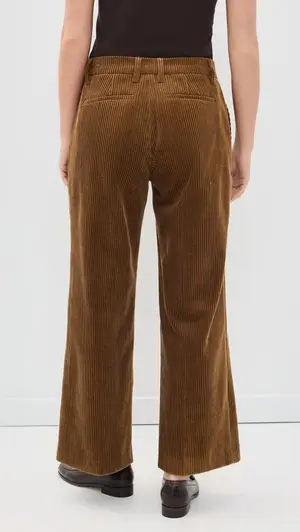 FRAME Corduroy Wide Leg Trousers
