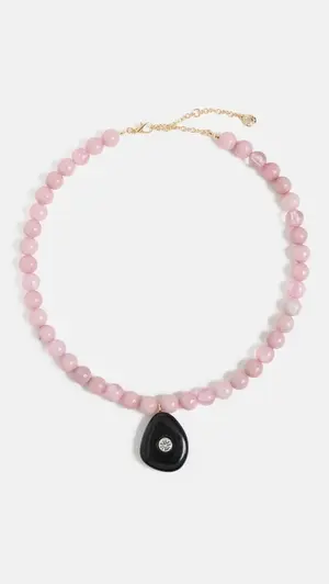 Baublebar Jamie Semi-precious Beaded Necklace With Amethyst And Crystal Detail