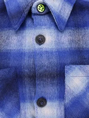 BARROW Logo Printed Checked Shirt