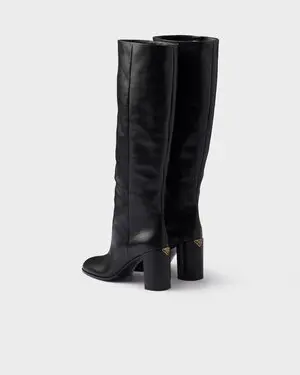 Prada Block-heeled Knee-high Boots