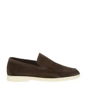 Loro Piana Summer Walk Mokasin Shoes - Chocolate-colored