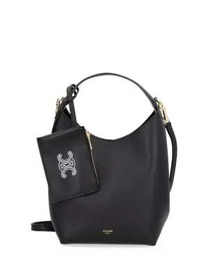 Celine Small Hobo Bag - Black