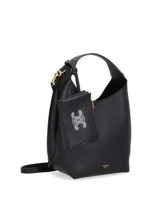 Celine Small Hobo Bag - Black