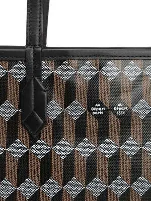 AU DEPART Monogrammed Tote Bag