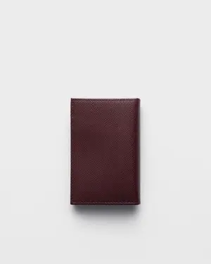 Prada Saffiano Leather Card Holder