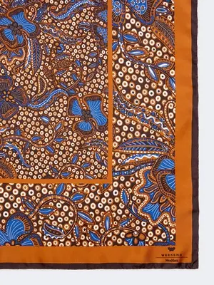 Max Mara Square Silk Scarf