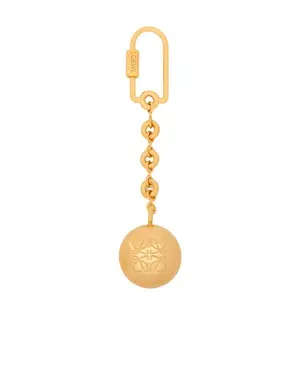 Loewe Anagram Pebble Keyring - Yellow
