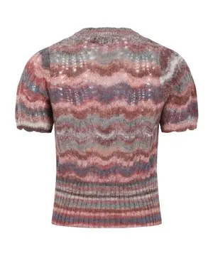 VIVIENNE WESTWOOD Textured Knit Knitted Top - No