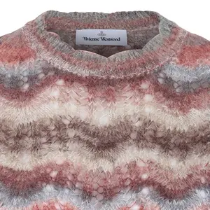 VIVIENNE WESTWOOD Textured Knit Knitted Top