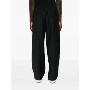 MYTHS Pleated-front Straight-leg Trousers