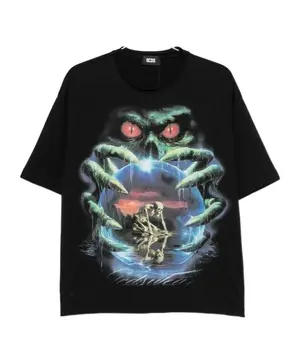 Gcds Crew-neck T-shirt - Black