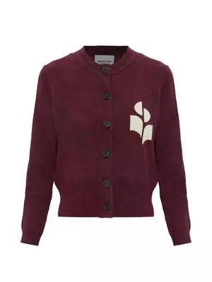 MARANT ETOILE Logo-patch Button-up Cardigan
