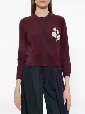 MARANT ETOILE Logo-patch Button-up Cardigan