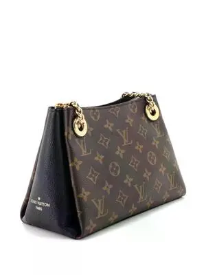 LOUIS VUITTON Surene Handbag Monogram Canvas With Leather Bb Shoulder Bag