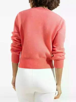 Misha Collection Cashmere Fine Knit Crew Neck Sweater