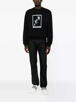 Emporio Armani Graphic-print Sweatshirt