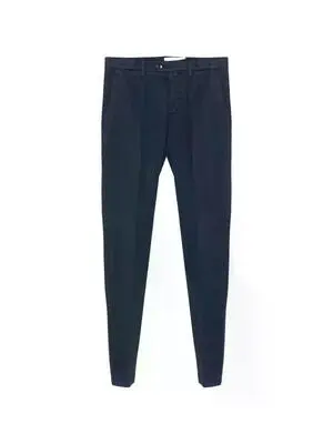 BRIGLIA 1949 Tapered Chino Pants - Blue