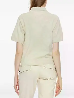 MARANT ETOILE Althea Logo-patch Polo Shirt
