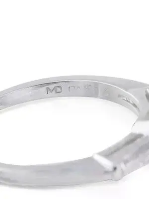 LB EXCLUSIVE Platinum Diamond Band Ring