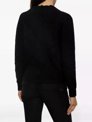 MARANT ETOILE Naia Scalloped-edge Cardigan
