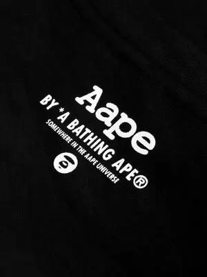 AAPE BY *A BATHING APE Camouflage Moon Face Logo Sweater