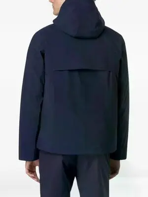 K-WAY Hooded Zip-up Jacket - Blue